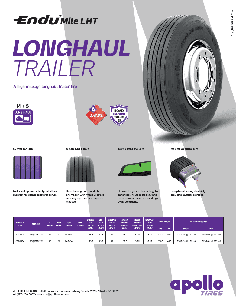 Brochures | Apollo Tyres